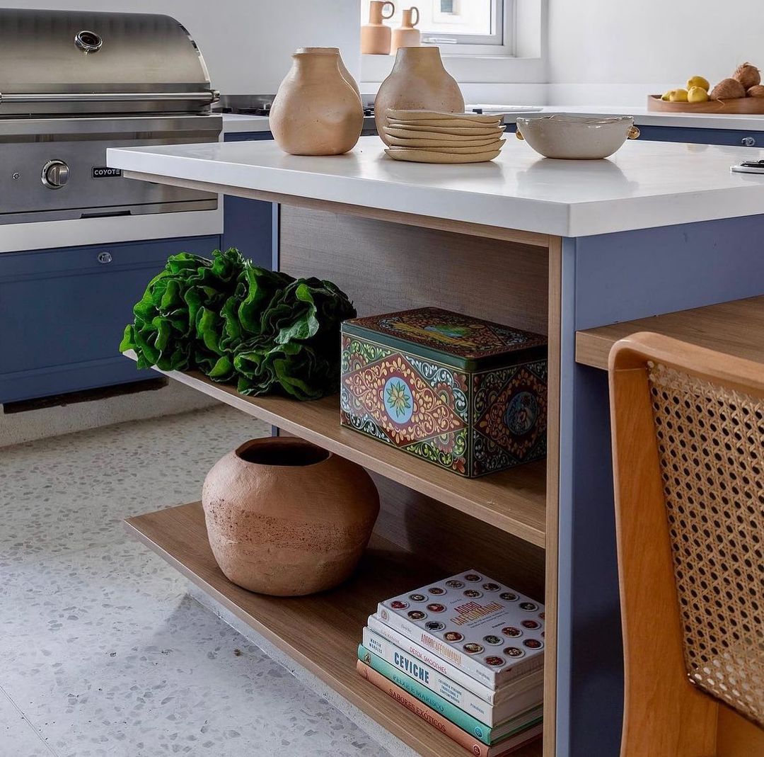 Cores Bontempo: um azul personalizado para a cozinha