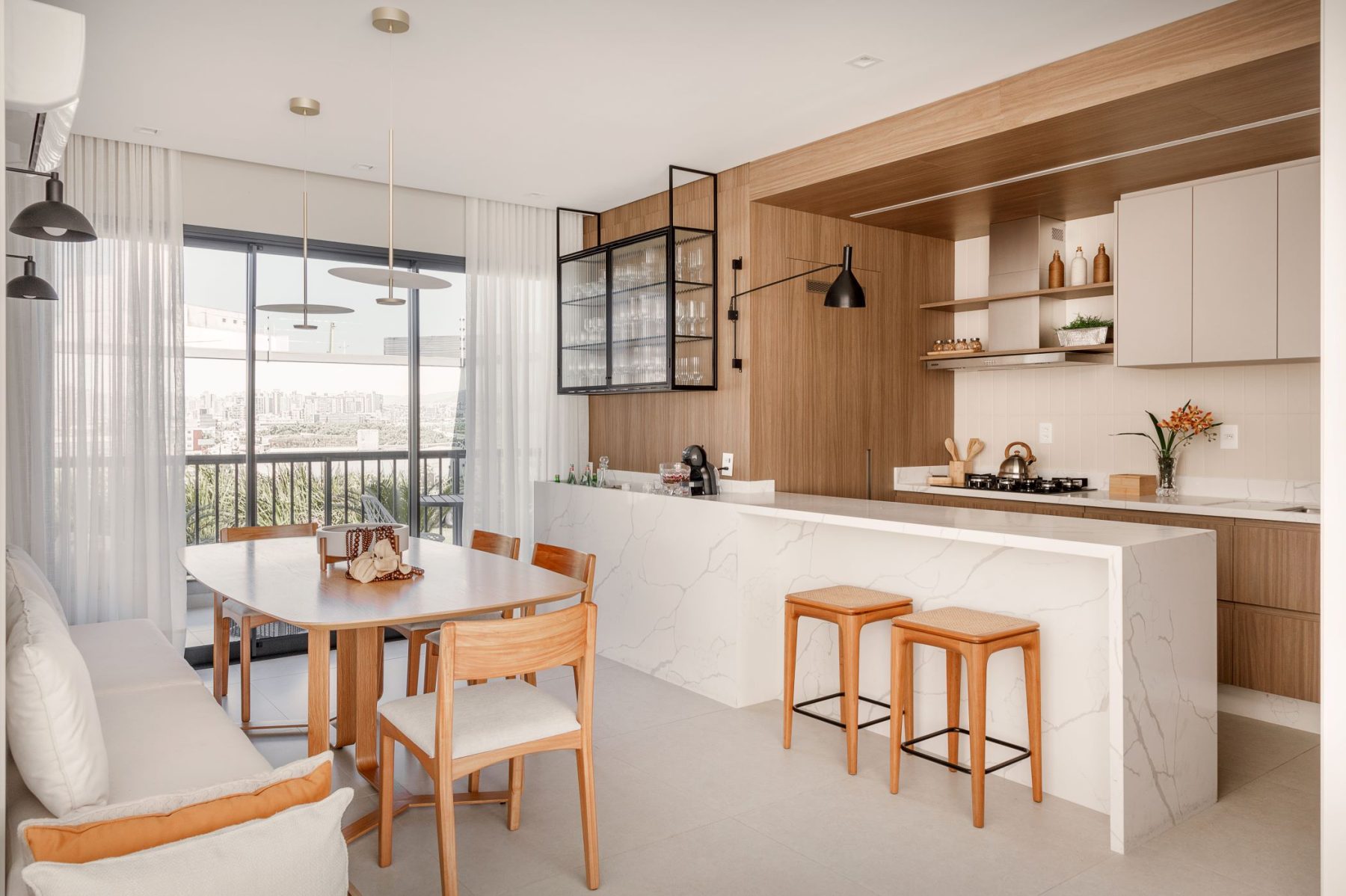 Conheça o apartamento decorado do empreendimento D/VERT em Florianópolis